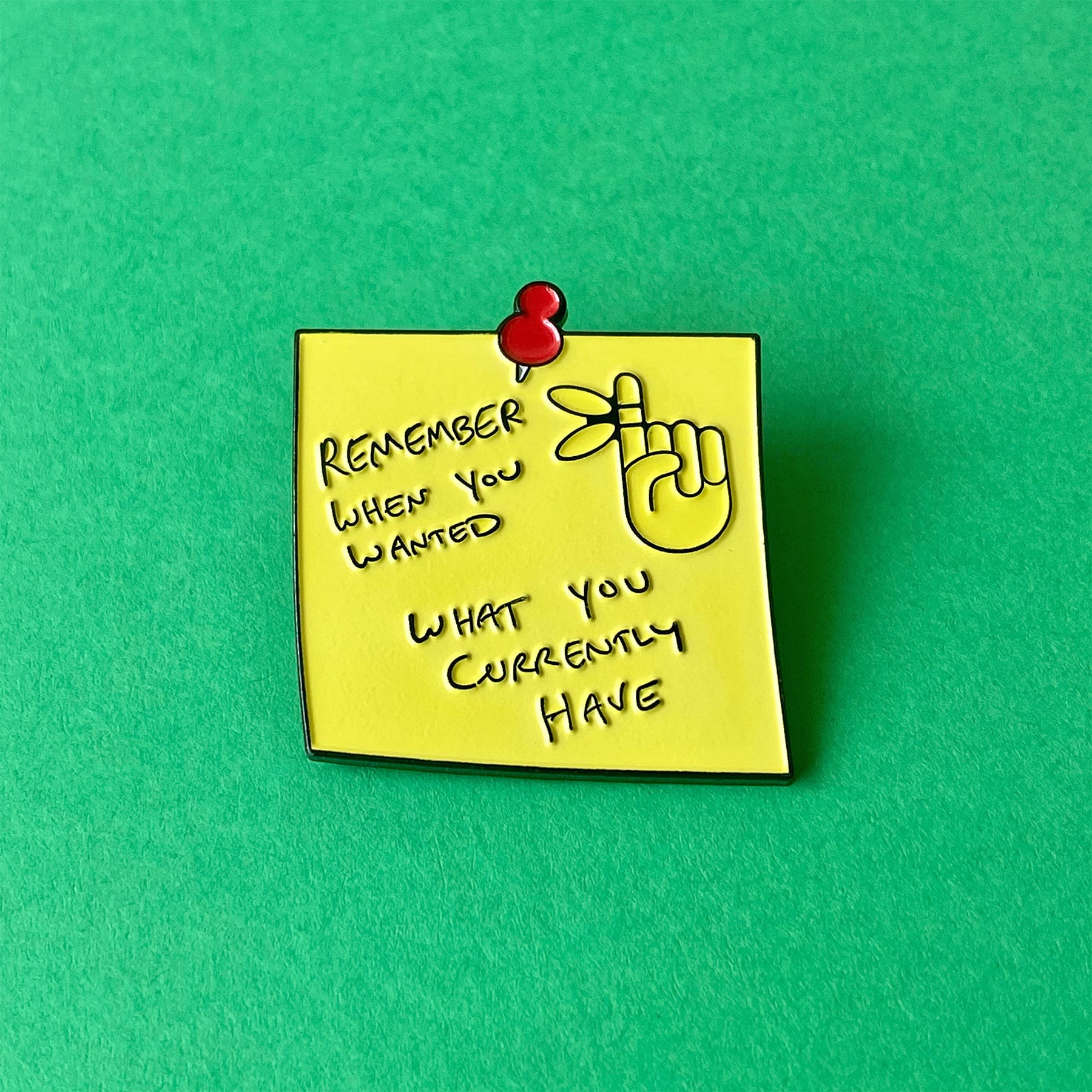 Remember Note Pin | Etsy