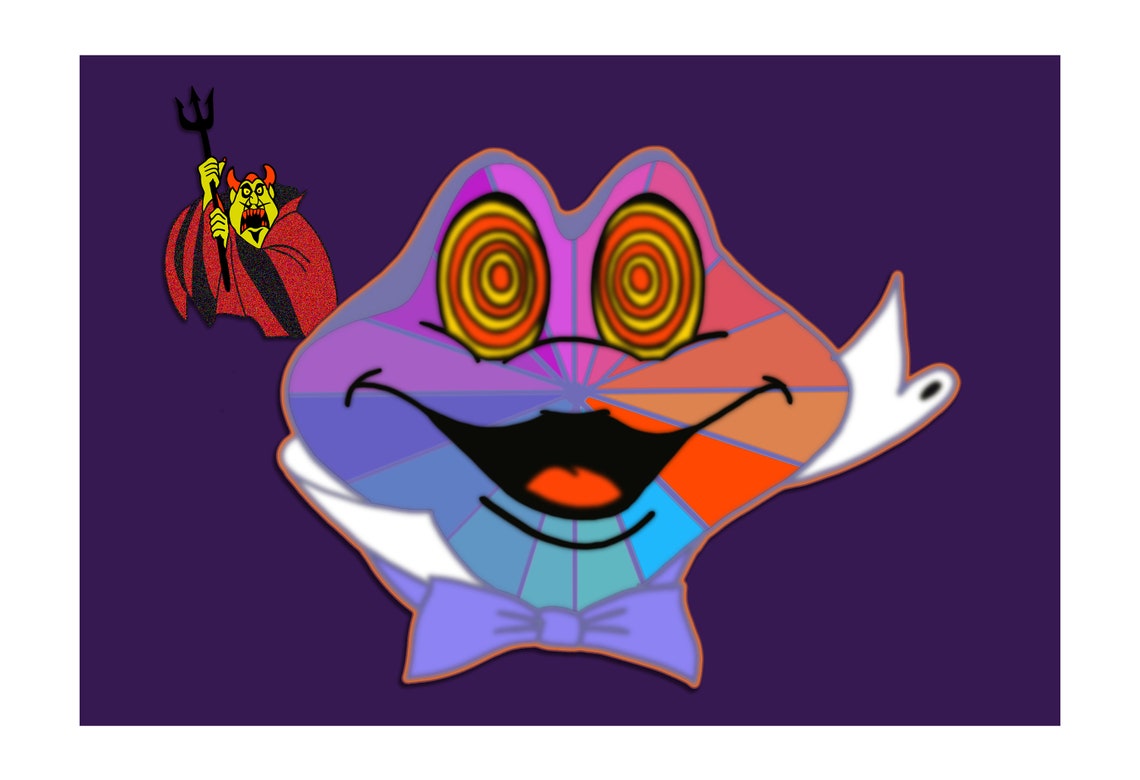 Mr. Toad's Devil 13x19 Print - Etsy