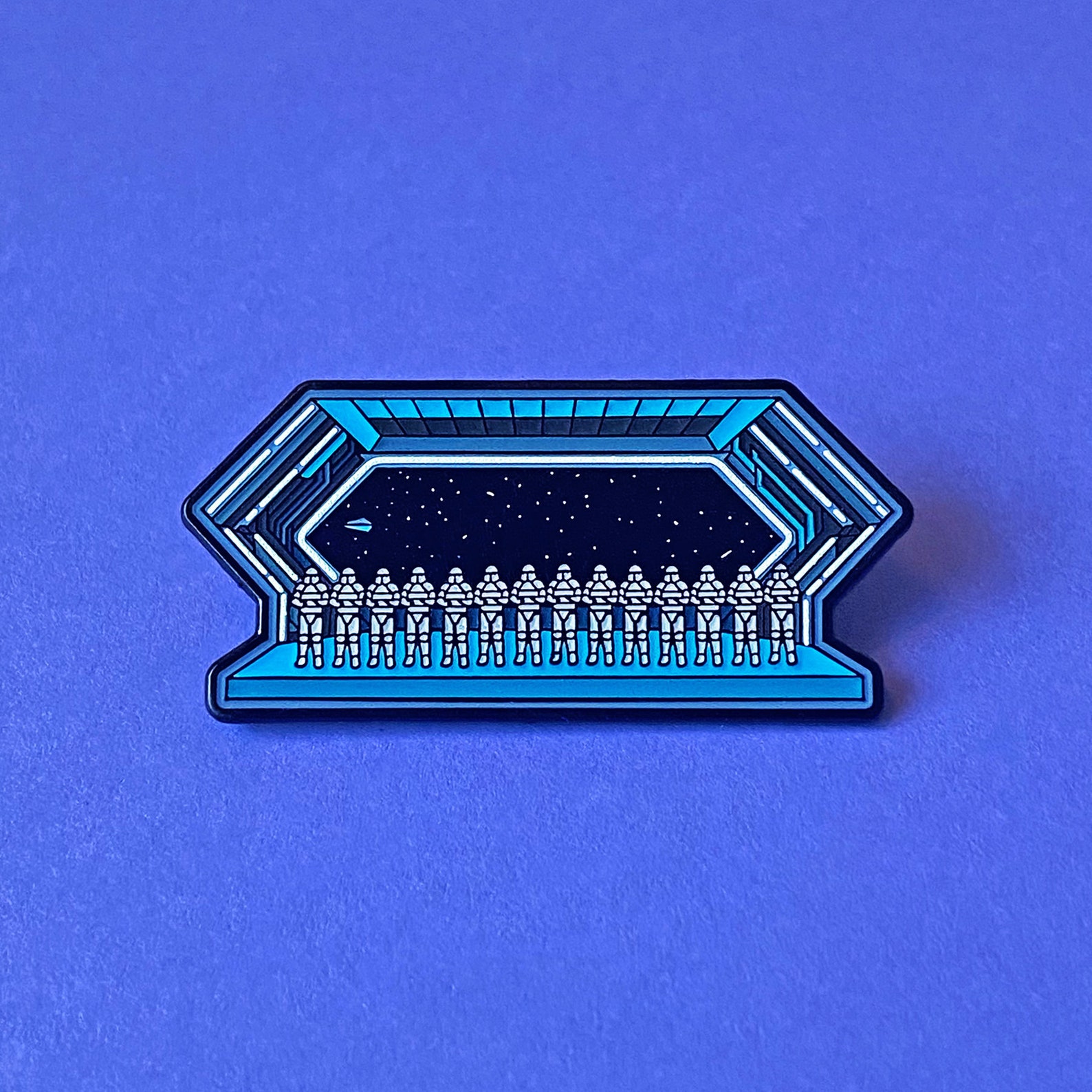 Rise and Resist Pin glow - Etsy
