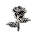 Black Rose Pin - Etsy