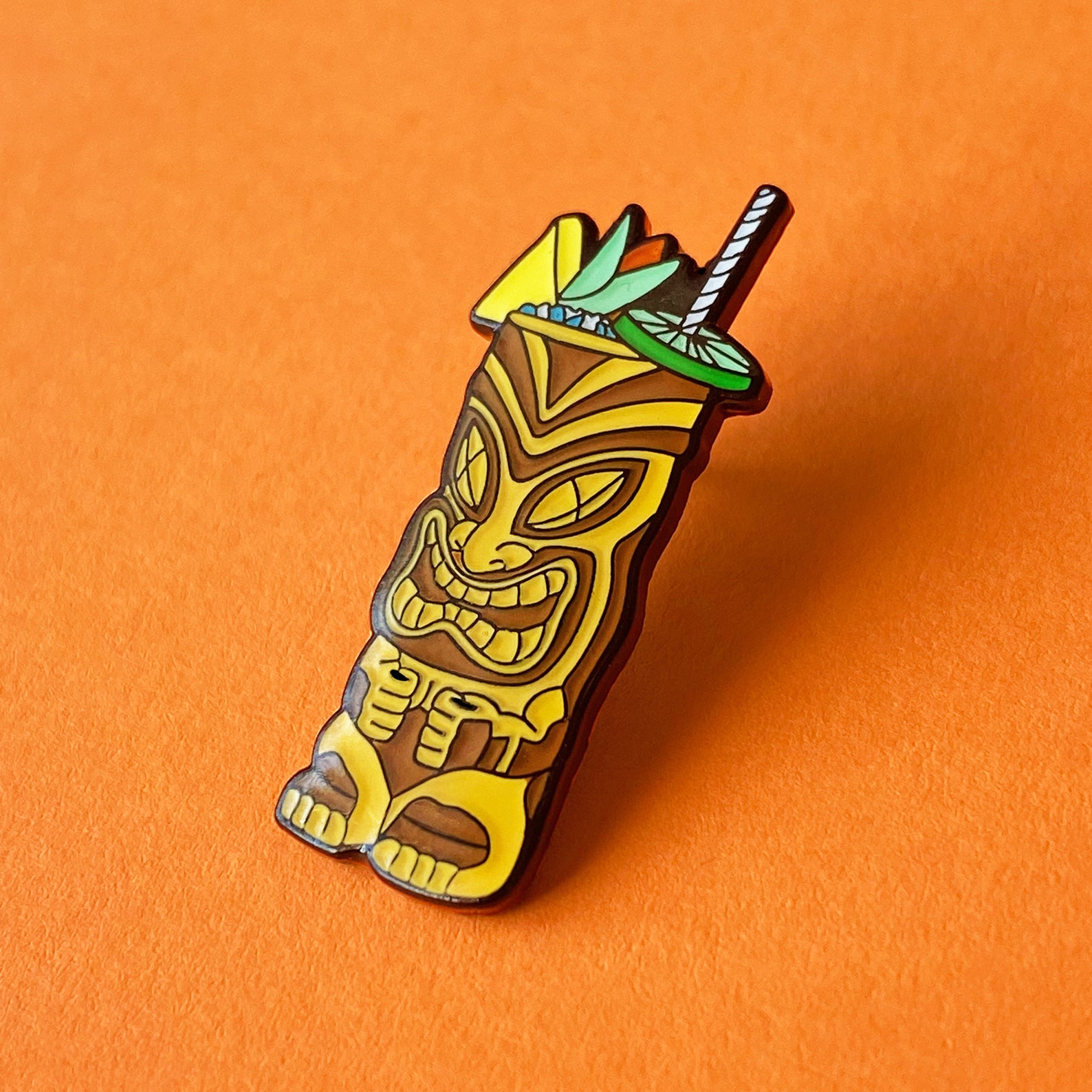 Tiki Drink Pin - Etsy