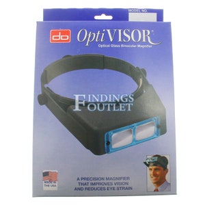 Genuine 7 Optivisor 2.75x Optical Glass Magnifier Binocular - Etsy