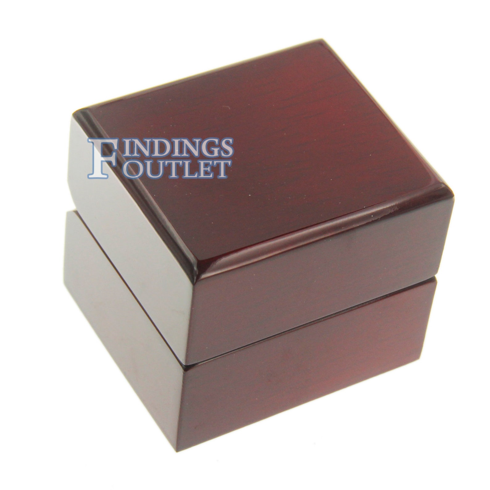 Deluxe Cherry Rosewood Ring Box Display Wood Wooden Jewelry - Etsy