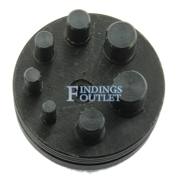 Round Disc Cutter Set of 7 Punches Sizes Range From 1/4 - Etsy
