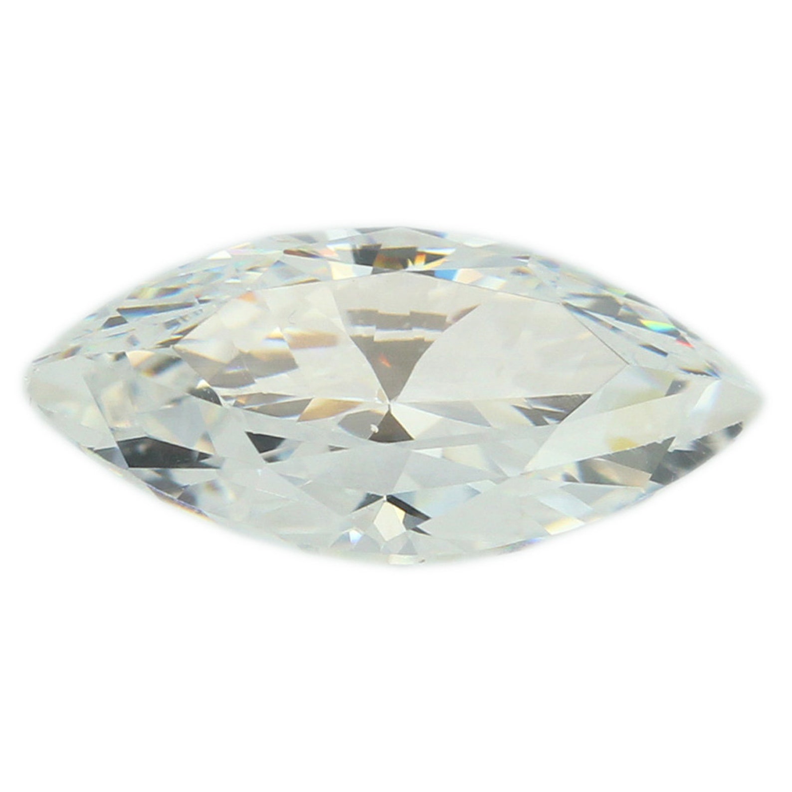 Loose Marquise Cut Clear CZ Stone Single Cubic Zirconia | Etsy