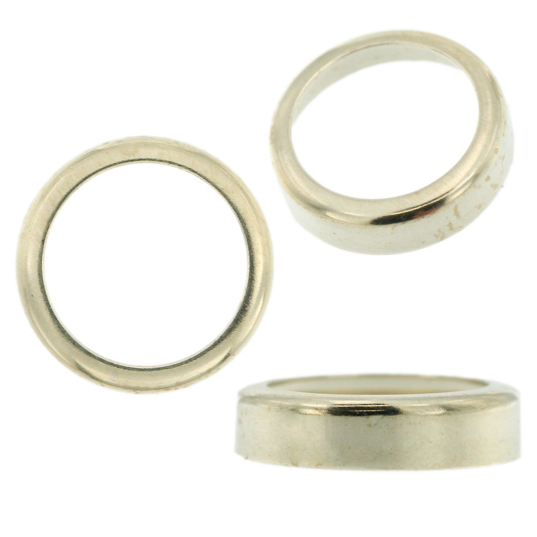 14K White Gold Round Cut Bezel Head Setting Mounting 0.10ct - Etsy