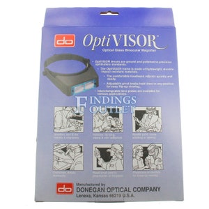 Genuine 7 Optivisor 2.75x Optical Glass Magnifier Binocular - Etsy