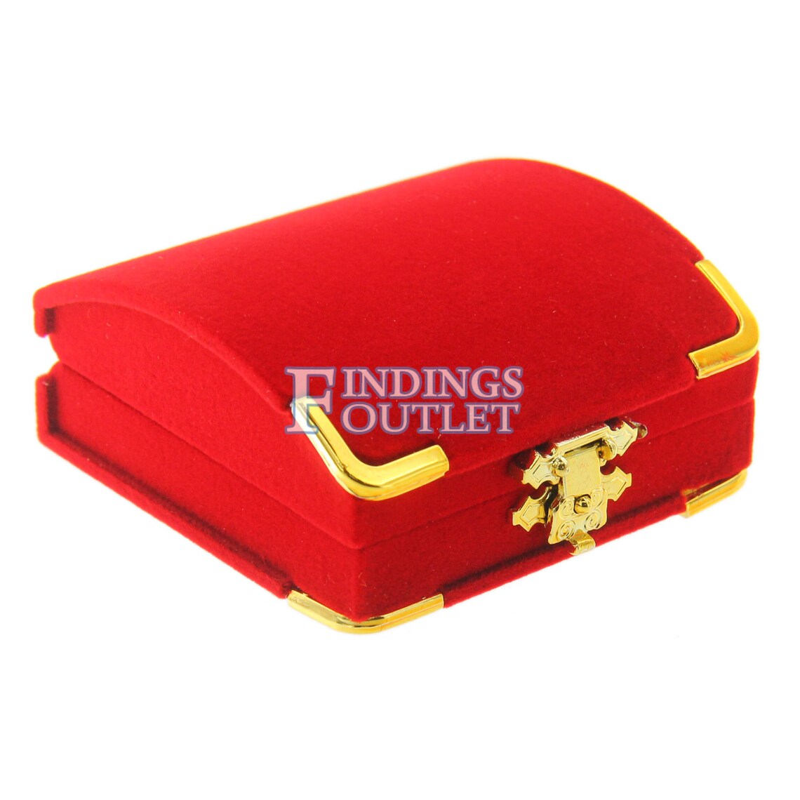 Red Velvet Earring or Pendant Box Display Jewelry Gift Box - Etsy