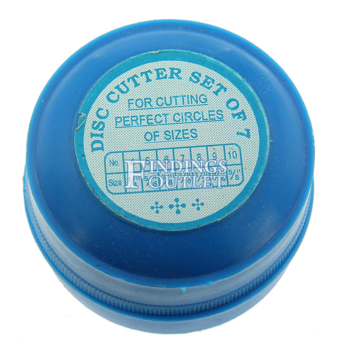 Round Disc Cutter Set of 7 Punches Sizes Range From 1/4 - Etsy