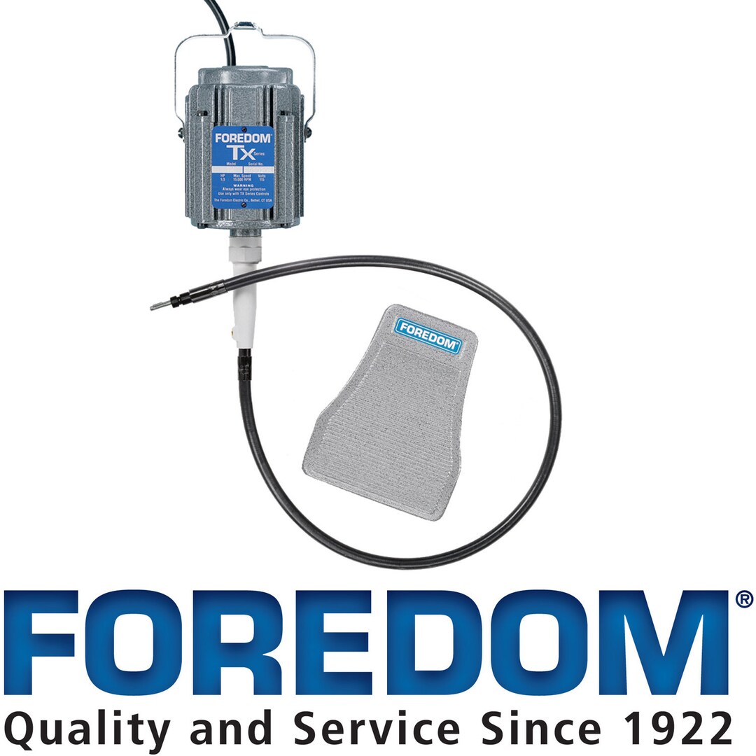 Foredom TX-SXR Hang-Up Style Motor con pedal electrónico de - Etsy España