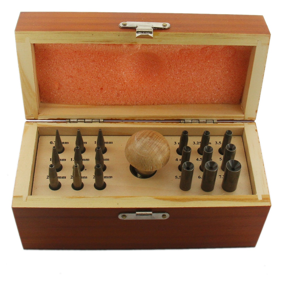 Setting Burnisher Set Bezel Stone Setting System 18 Punches - Etsy