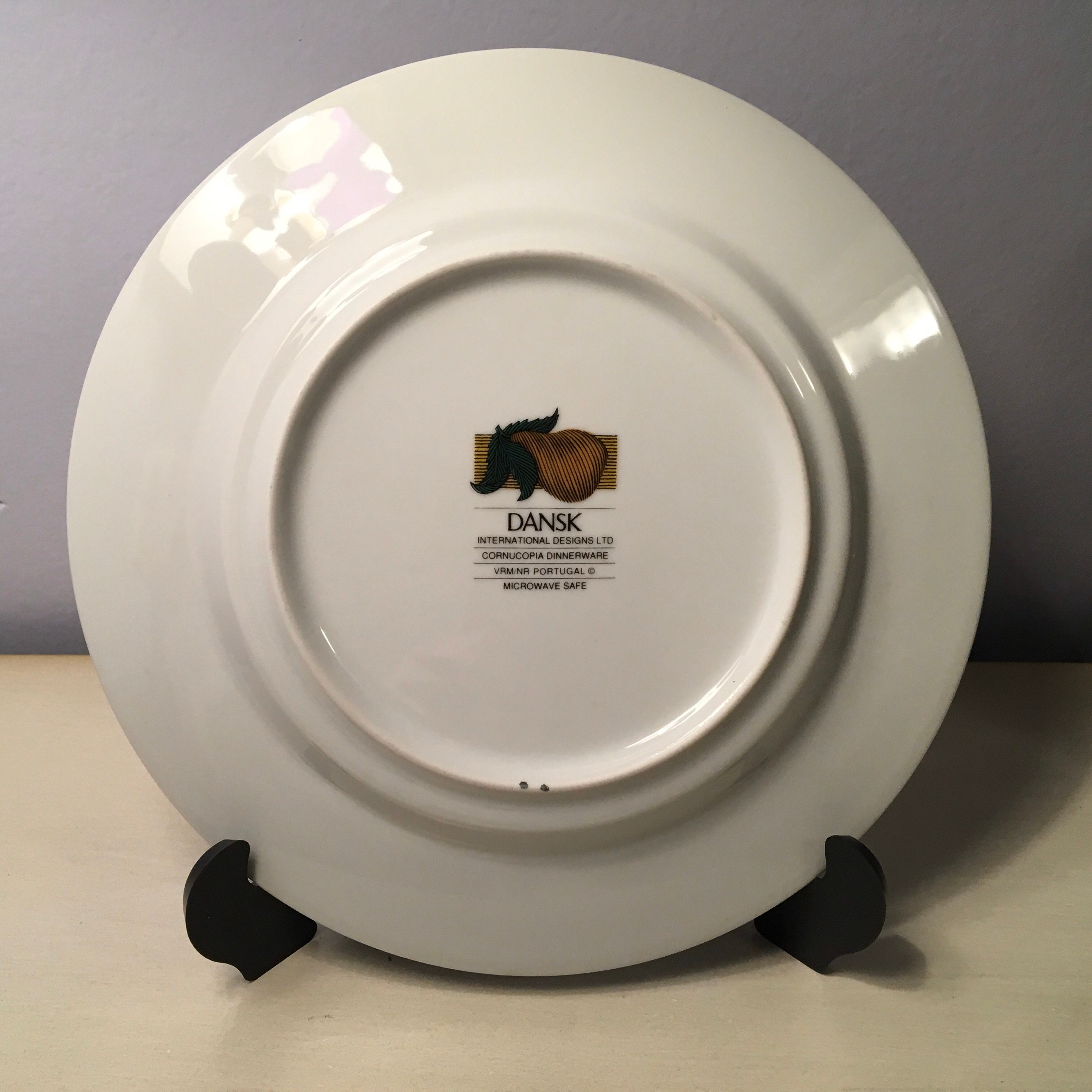 DANSK Dessert Plates CORNUCOPIA Accent Porcelain - Etsy.de