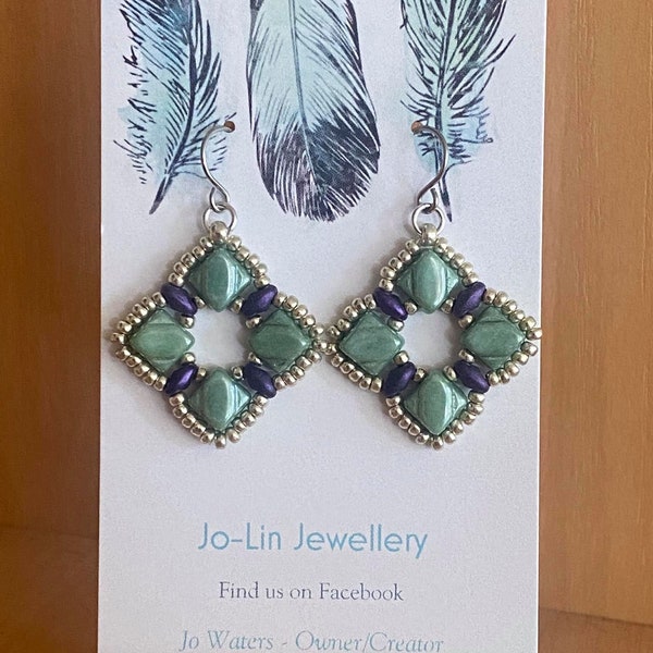 Super Duo Earrings - Etsy