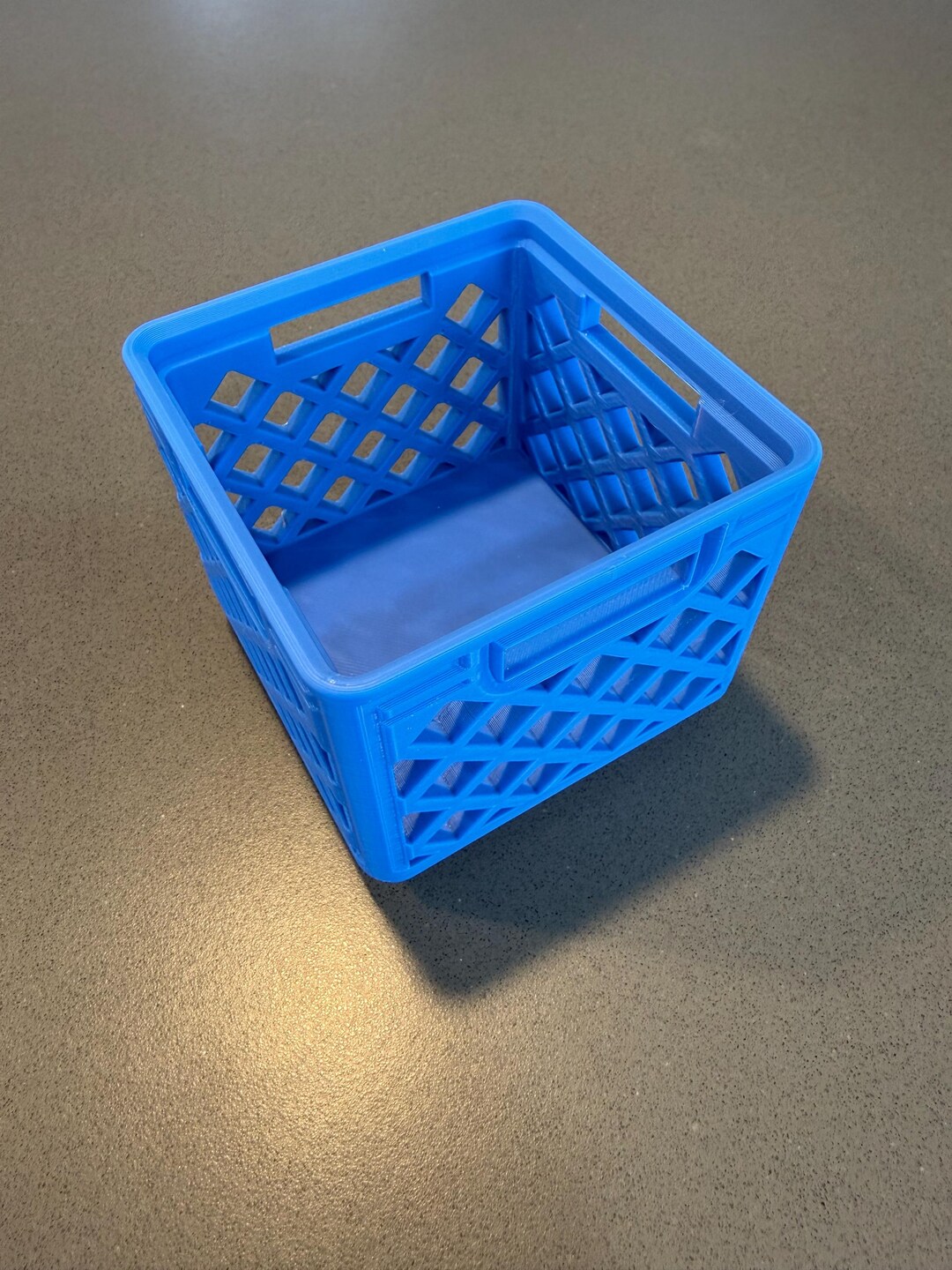 Mini Stackable Milk Crate – 3D Printed Storage Organizer - Etsy