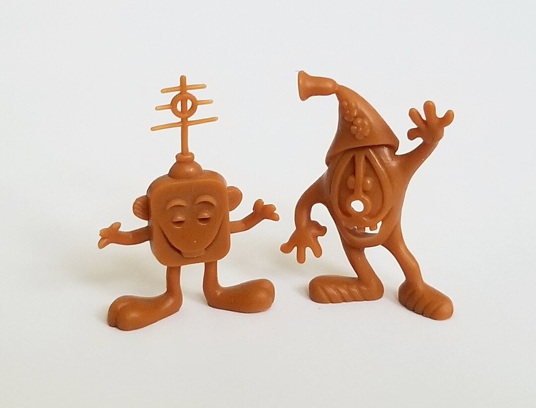 Astro-nits Figures - Lot of 2 - Spy-nit and Clown-nit- Kellogg's L&R ...