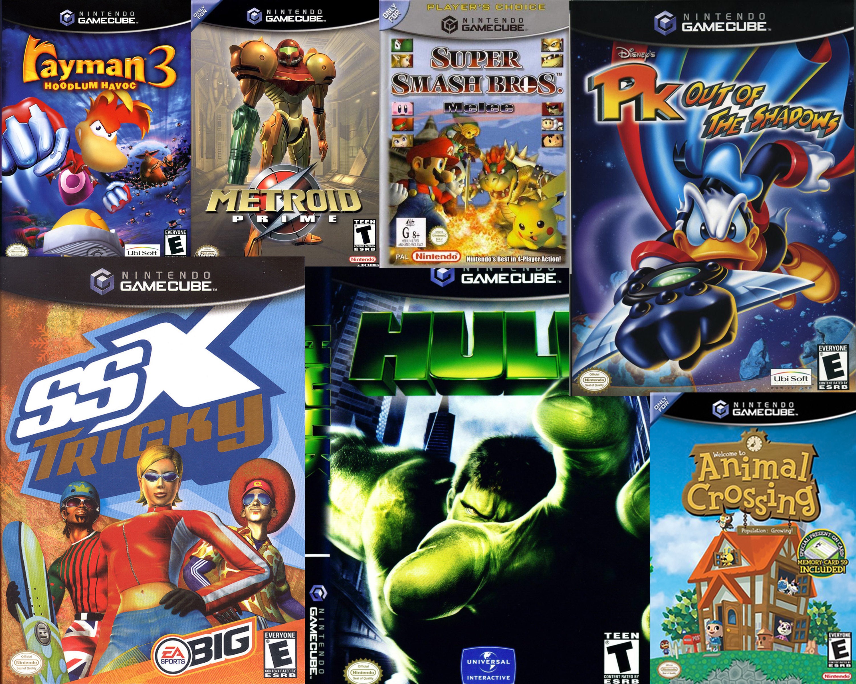 Custom replacement Gamecube game cover artwork loads of art | Etsy