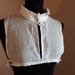 Partlet With Ruffles in Linen Renaissance Collar With Ruffles 16th ...