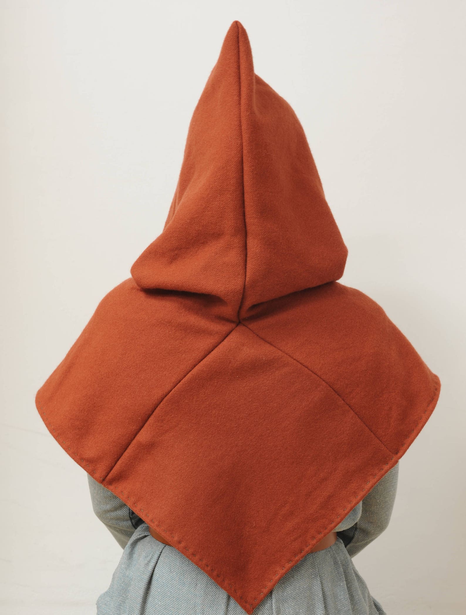 Medieval Wool Hood Warm and Soft Ready for Delivery. Viking - Etsy