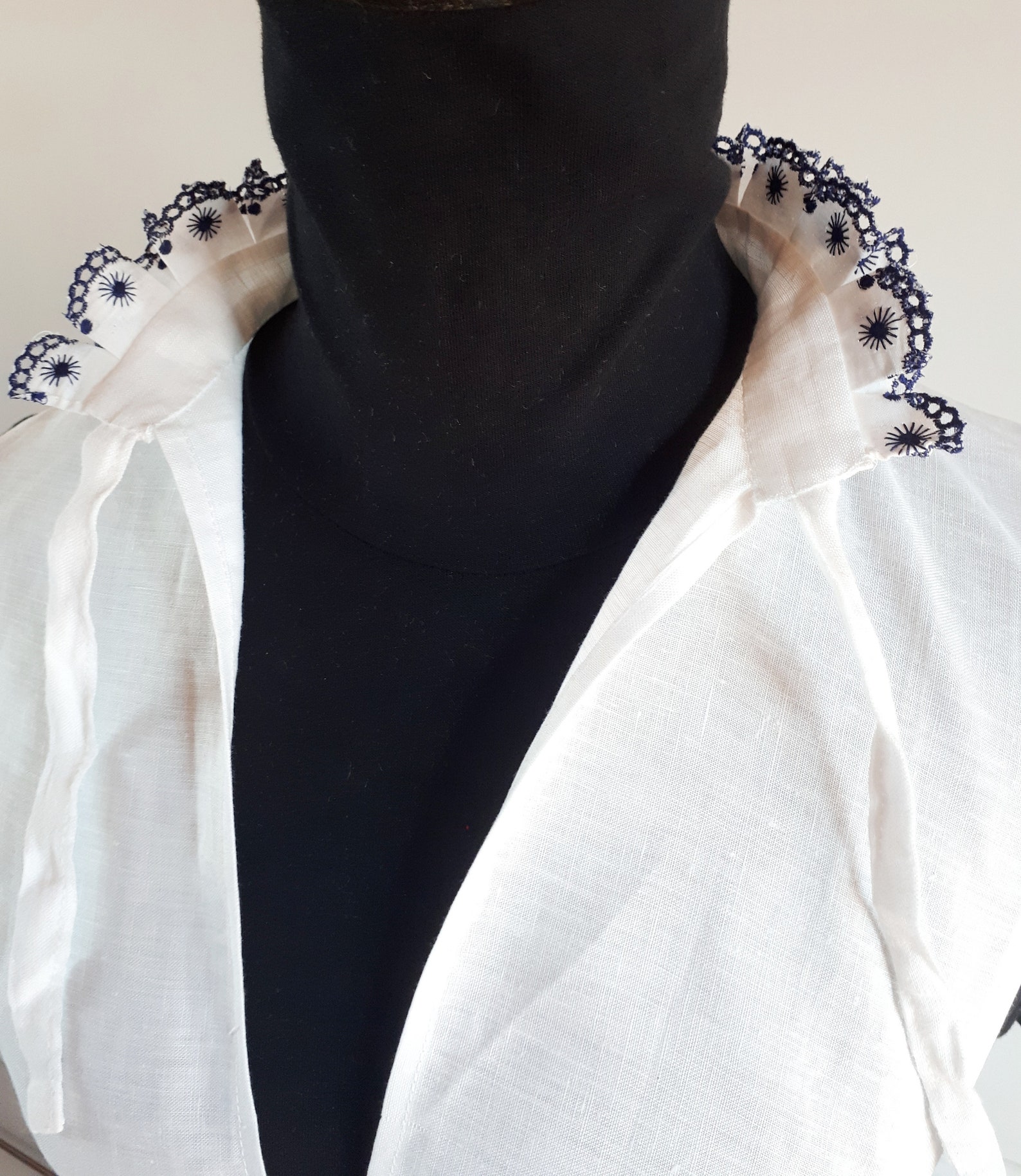 Ready for Shipping. Renaissance Collar With Cuffs 16th - Etsy