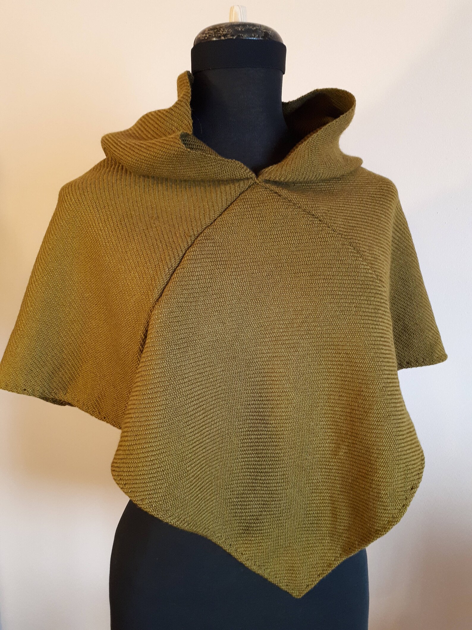 Custom Hood, Handwoven Medieval Hood, Hand Woven Viking Hood in Pure ...