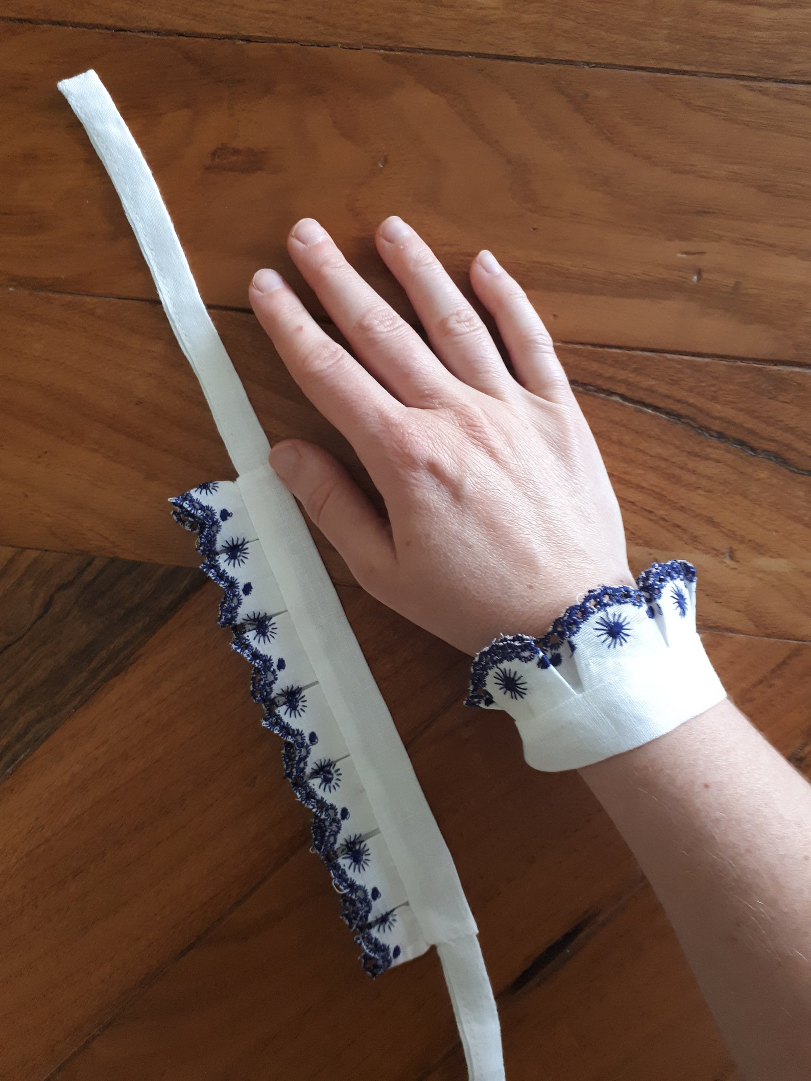 Ready for Shipping. Renaissance Collar With Cuffs 16th - Etsy