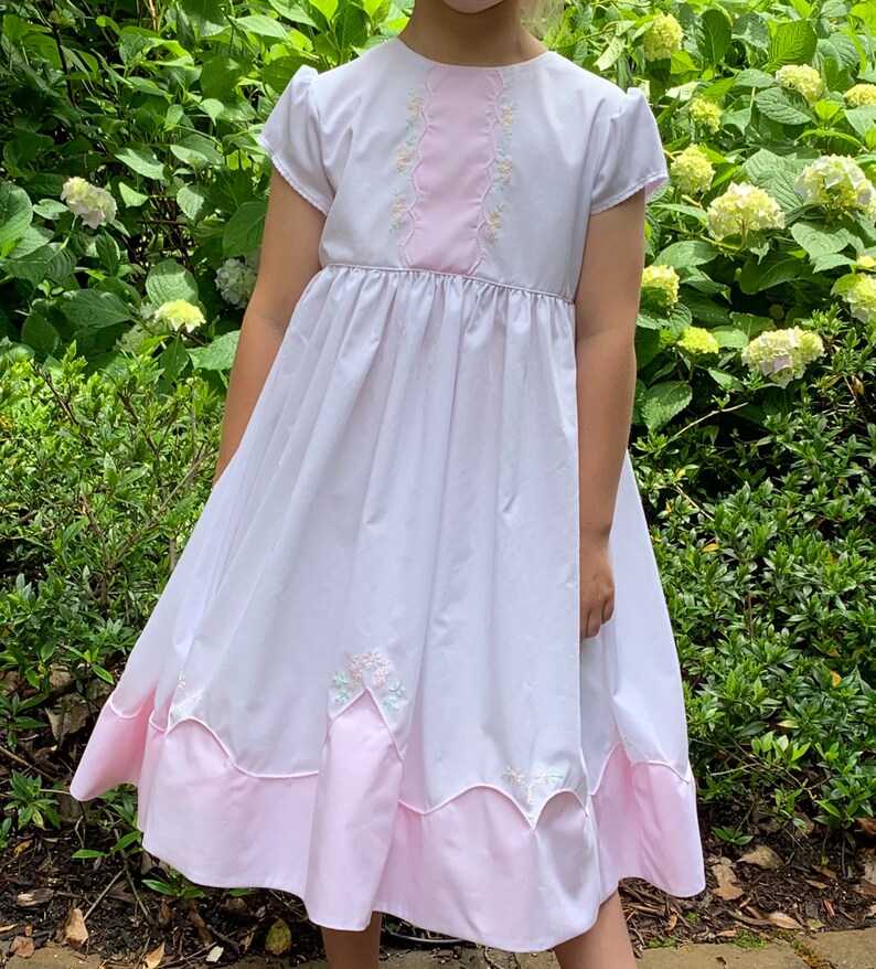 Wendy - Shadow Appliqué Madeira Dress PDF Pattern, Sz. 2 - 10 - Etsy