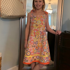 Sassy Summer Sundress Pattern, Sz. 2 - 8 - Etsy