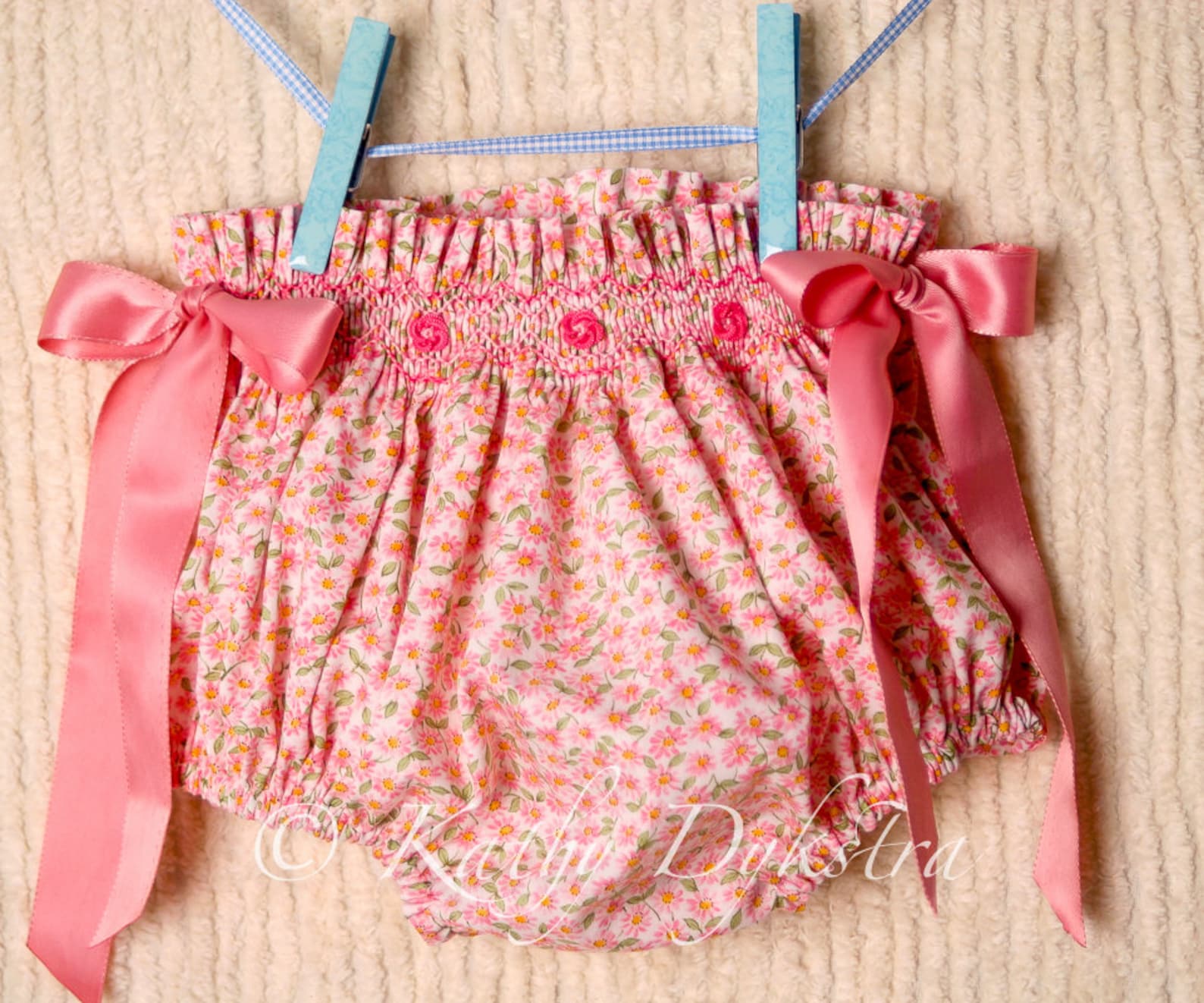 Sweet Cheeks Smocked Diaper Cover PDF Pattern - Etsy