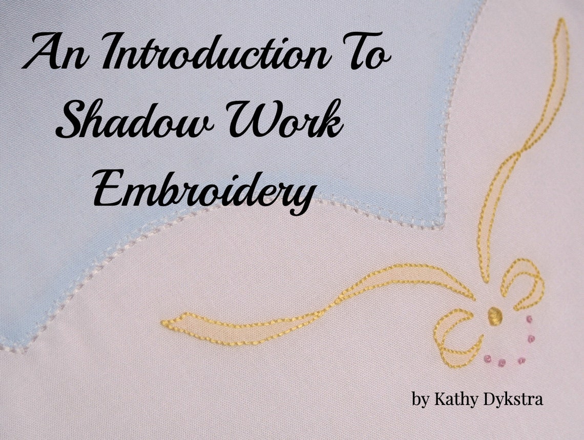 An Introduction to Shadow Work Embroidery PDF Book - Etsy