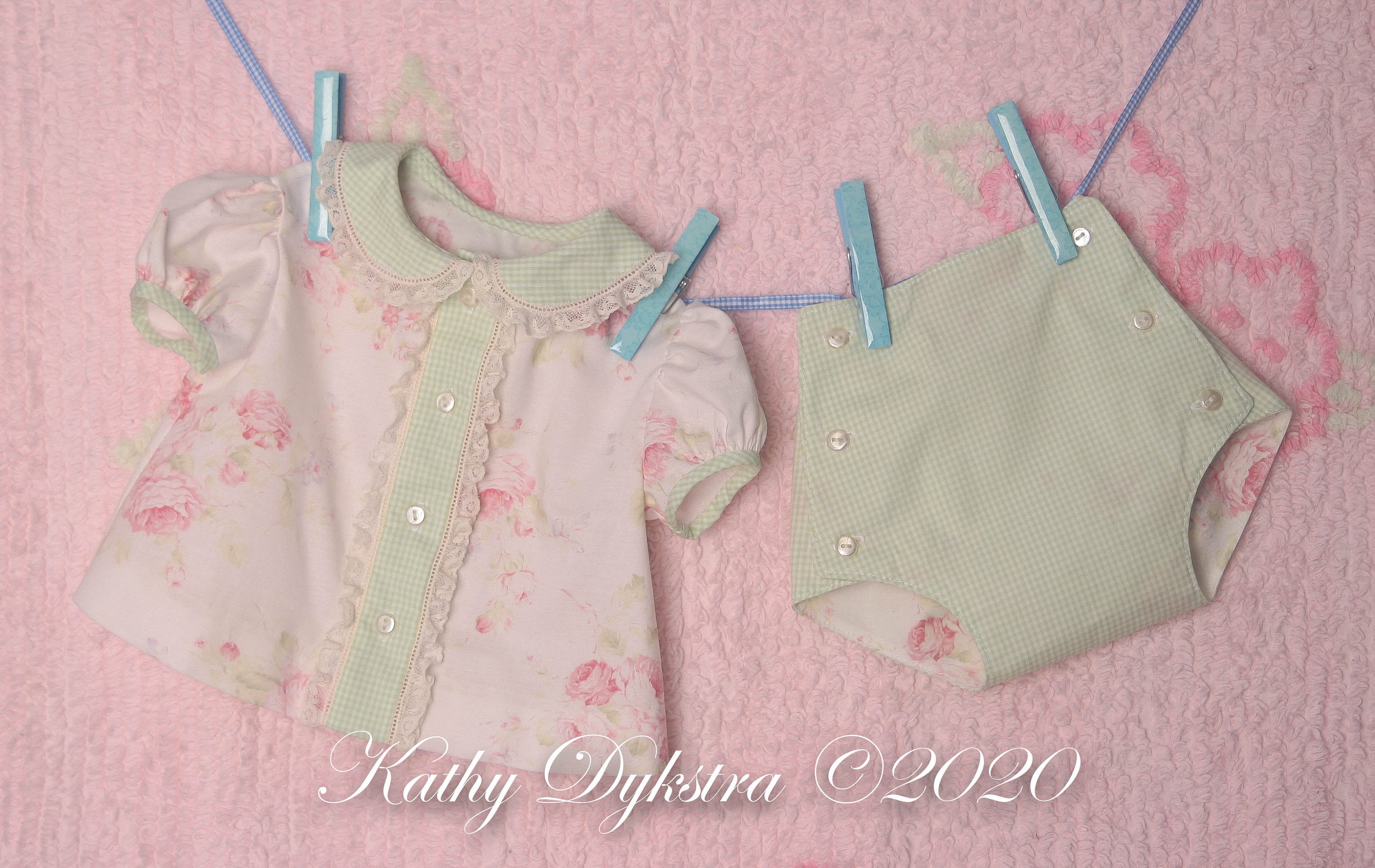 Tiffany/thomas Diaper Set PDF Pattern Shirt Dress Daygown - Etsy Canada