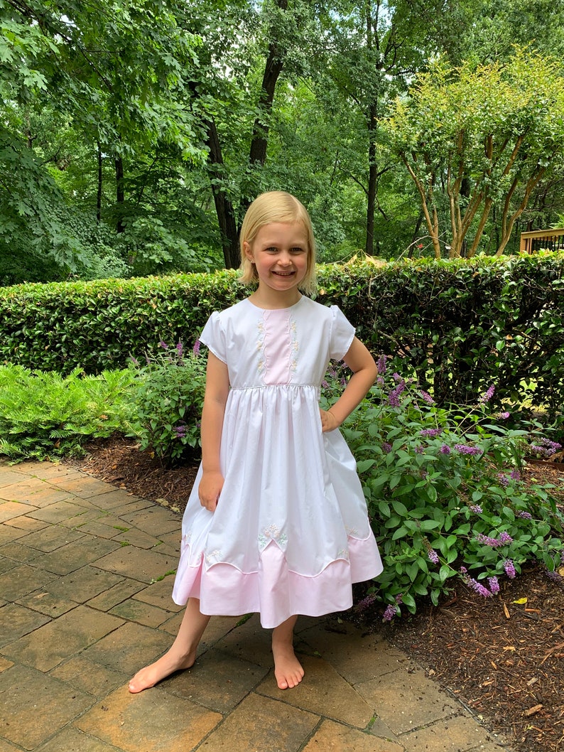 Wendy - Shadow Appliqué Madeira Dress PDF Pattern, Sz. 2 - 10 - Etsy
