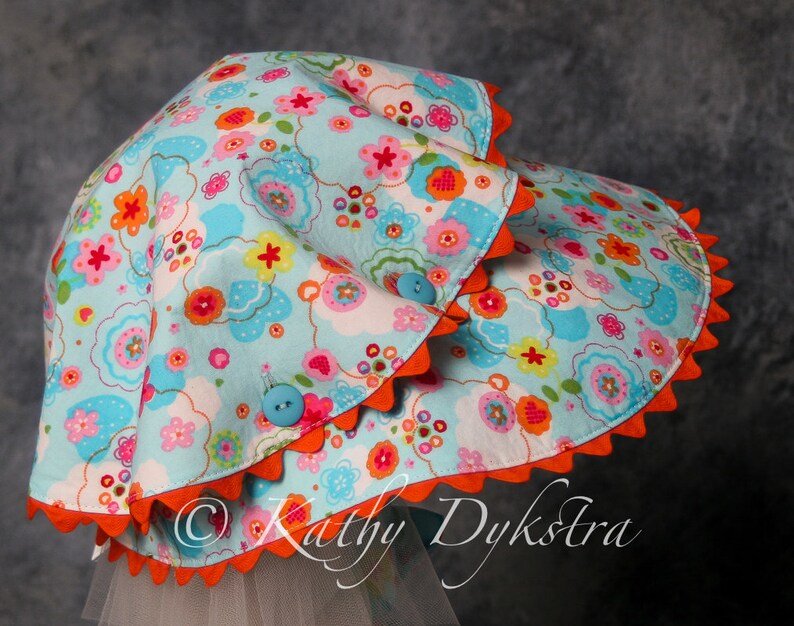 Southern Belle Button-on Bonnet PDF Pattern Size Doll - Etsy