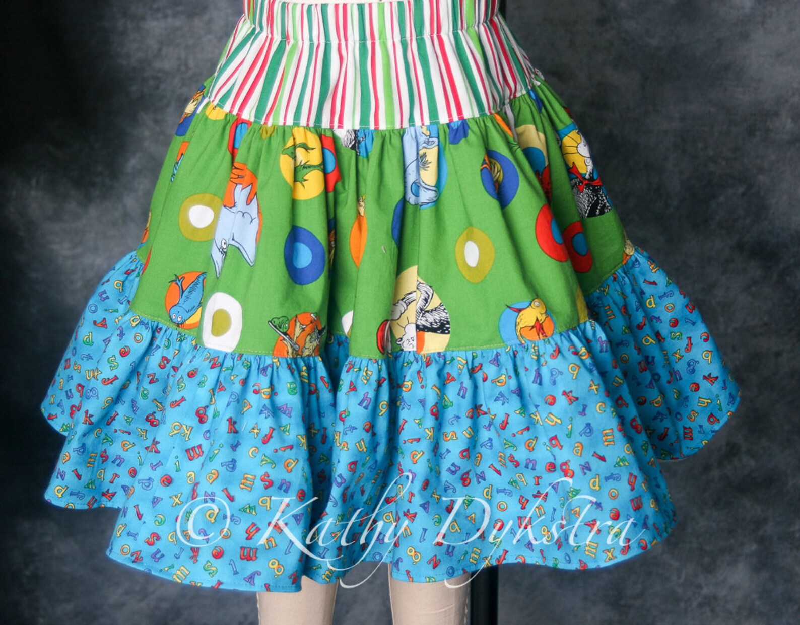 Reversible Patchwork Twirl Skirt PDF Pattern Size 1 12 - Etsy