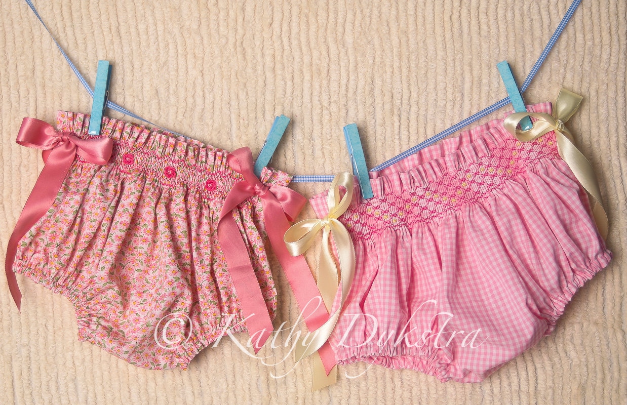 Sweet Cheeks Smocked Diaper Cover PDF Pattern | Etsy