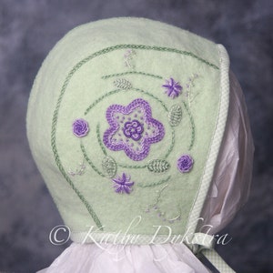 Scandinavian Style Bonnet Pattern - Sizes 6 Mo. - 5 - Etsy