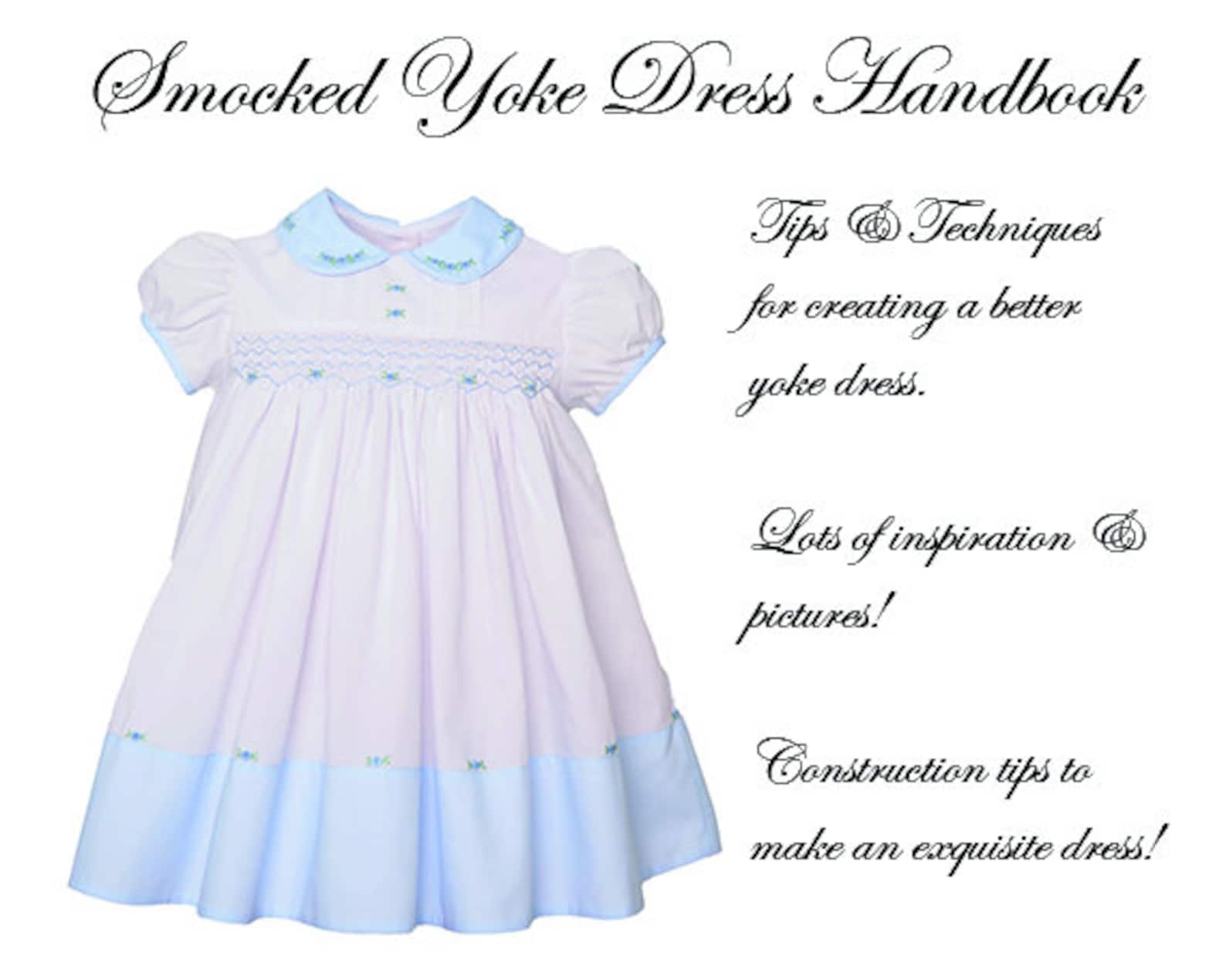 Smocked Yoke Dress Handbook PDF E-book - Etsy