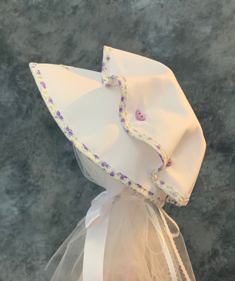 Southern Belle Button-on Bonnet PDF Pattern Size Doll - Etsy