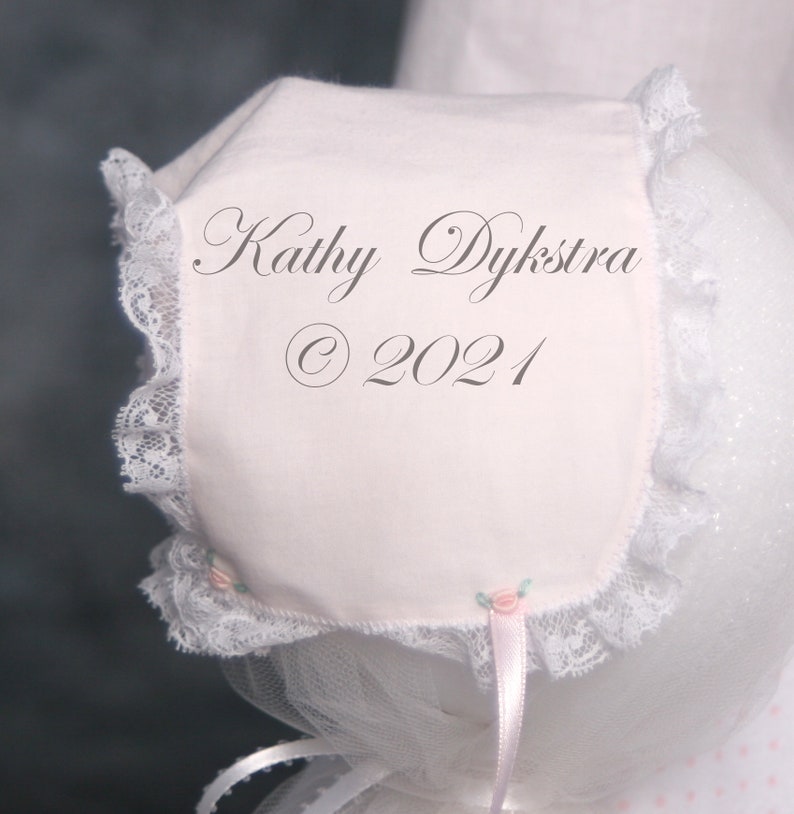 Prince/princess PDF Bonnet Pattern Preemie 12 Mo. | Etsy