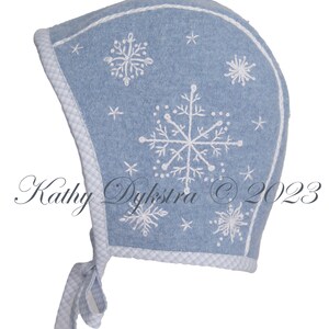 Scandinavian Style Bonnet Pattern - Sizes 6 Mo. - 5 - Etsy