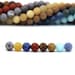 Matte Set Solar System Gemstone Beads 8mm 6mm,set Planet Beads ...