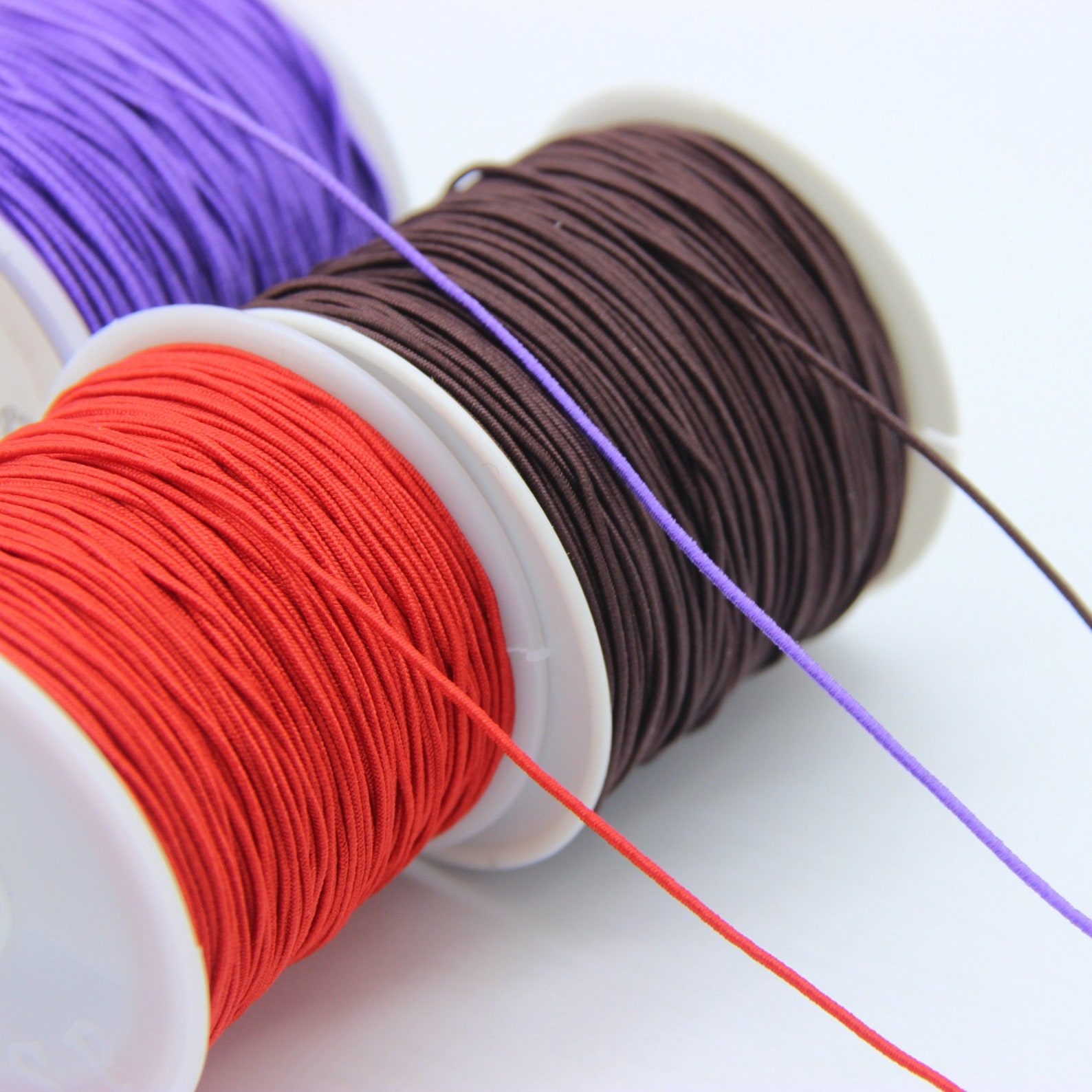 Nylon Elastic Cord 0.8mm 0.6mm Mala Cord Elastic Thread For | Etsy