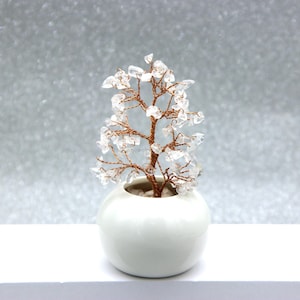 Multi Crystal Tree,gemstone Wire Sculpture Tree of Life,citrine Tree ...