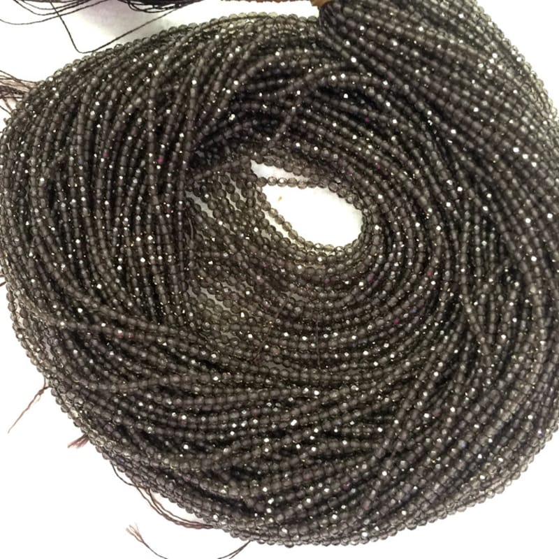 Smoky Quartz Beads - Etsy