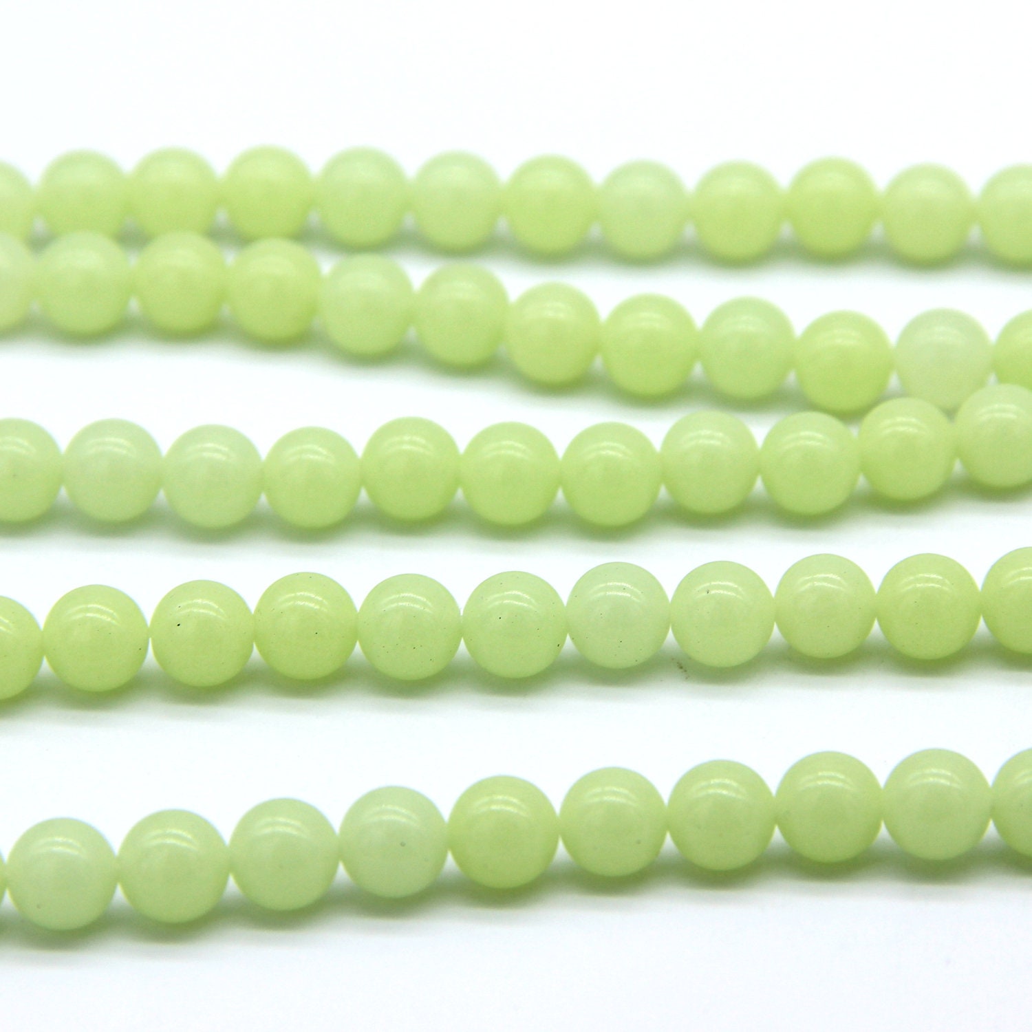 Luminous Sphere Beads 6mm 8mm 10mm Glowing in the Dark Beads | Etsy