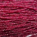 Dark Red Ruby Jade Micro Faceted Beads 2mm 3mm, Small Red Jade Beads ...