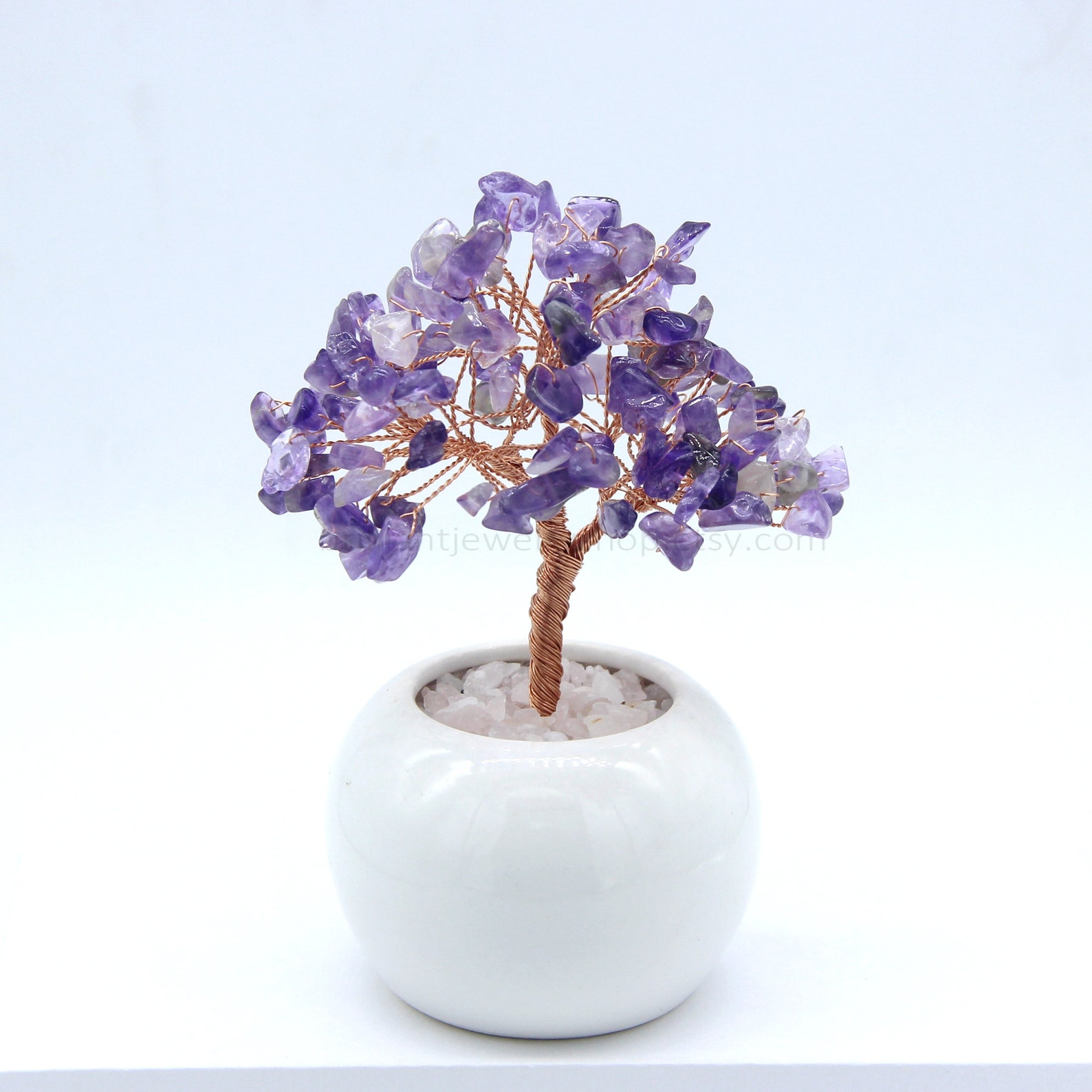 Multi Gemstone Wire Sculpture Tree of Life 2,citrine Tree,amethyst Tree ...