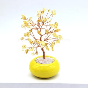Multi Crystal Tree 2,gemstone Wire Sculpture Tree of Life,citrine Tree ...