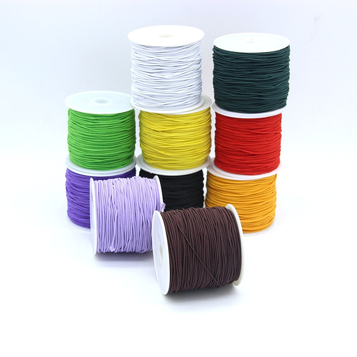 Nylon Elastic Cord 0.8mm 0.6mm Mala Cord Elastic Thread For | Etsy