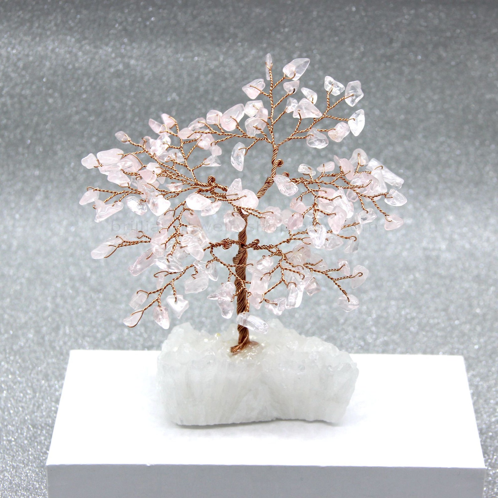 Multi Crystal Treegemstone Cluster Wire Sculpture Tree of - Etsy