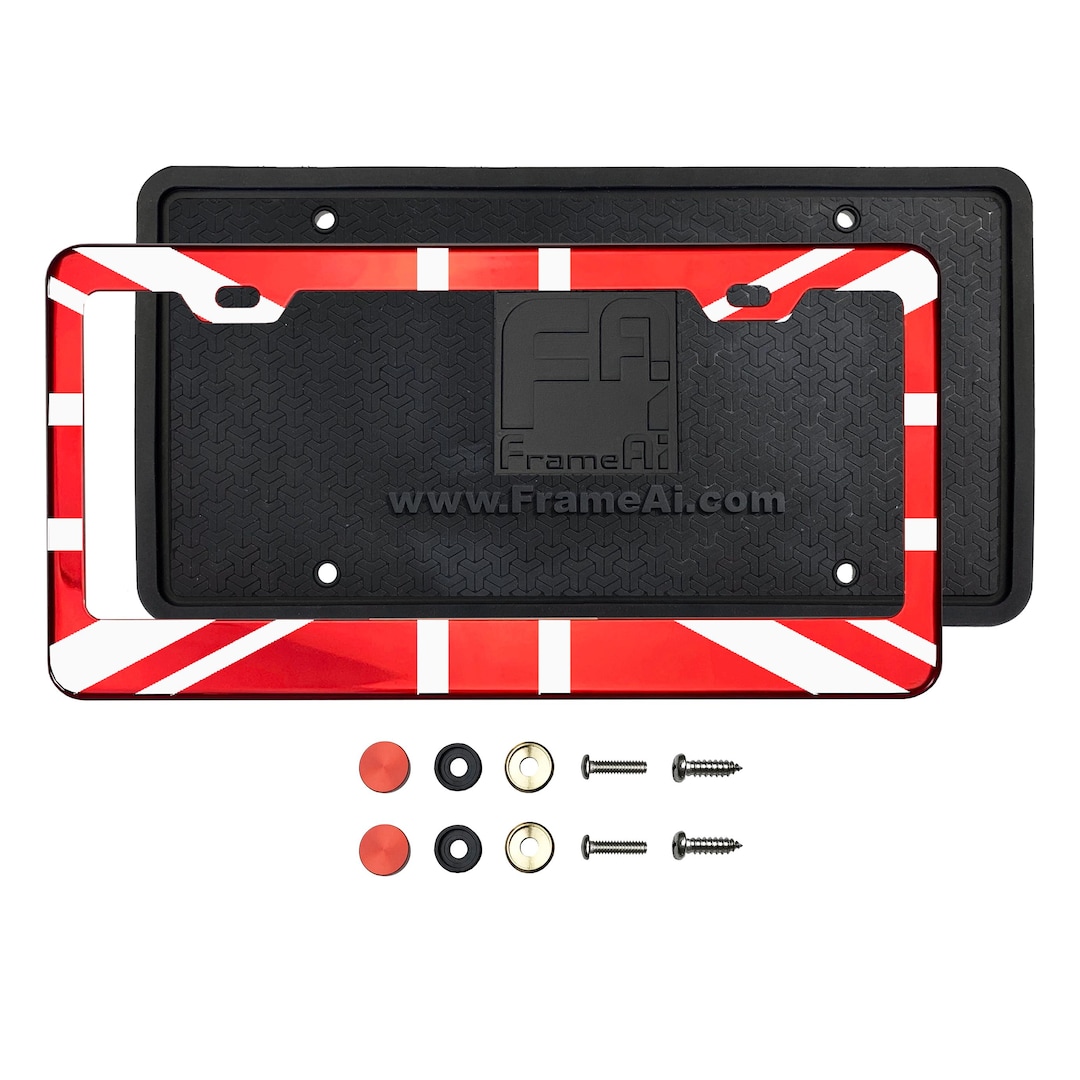 Union Jack British London Flag Laser Etched Stainless Steel Customize ...